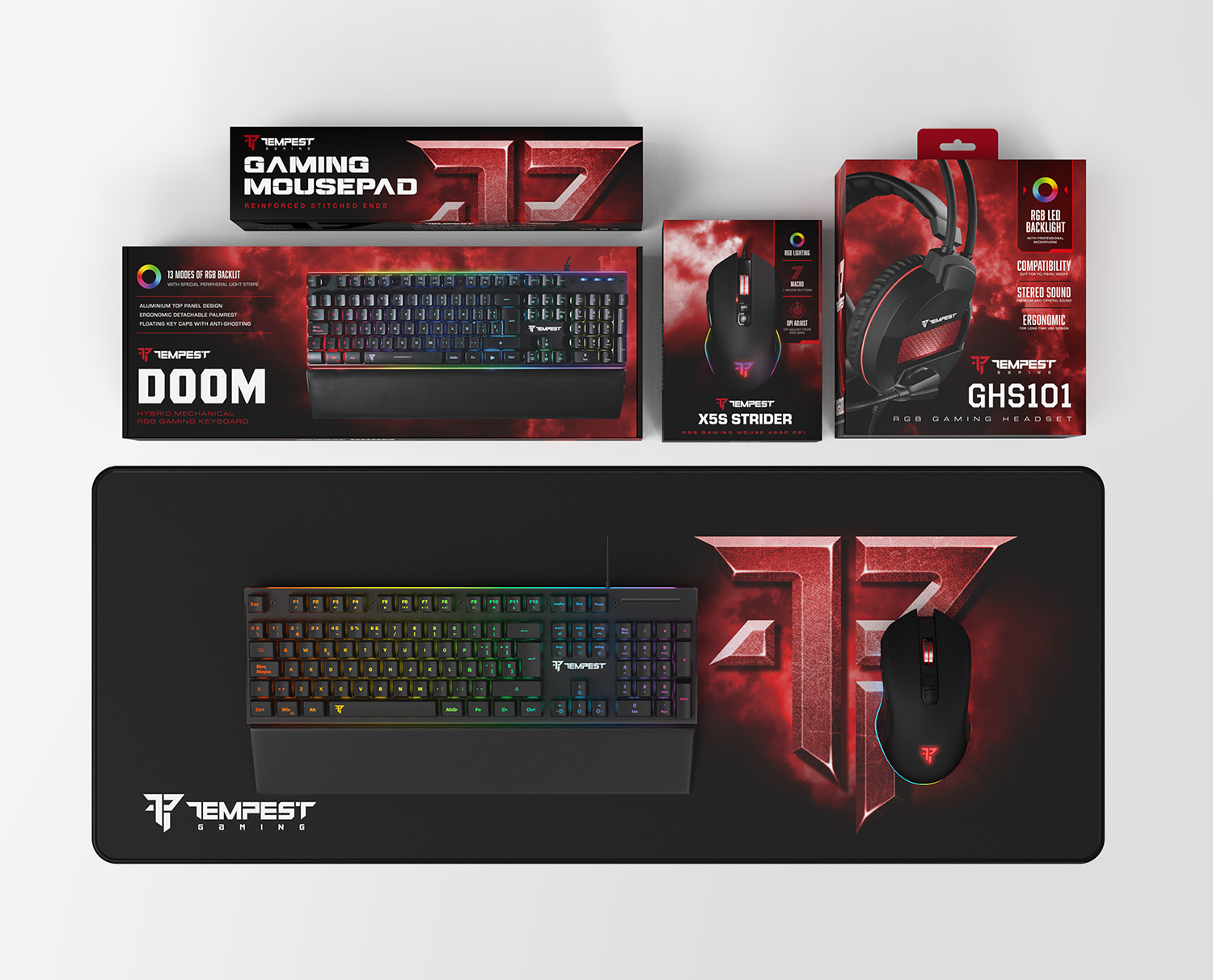 Branding of Tempest Gaming - Goodway Design | 可為設計